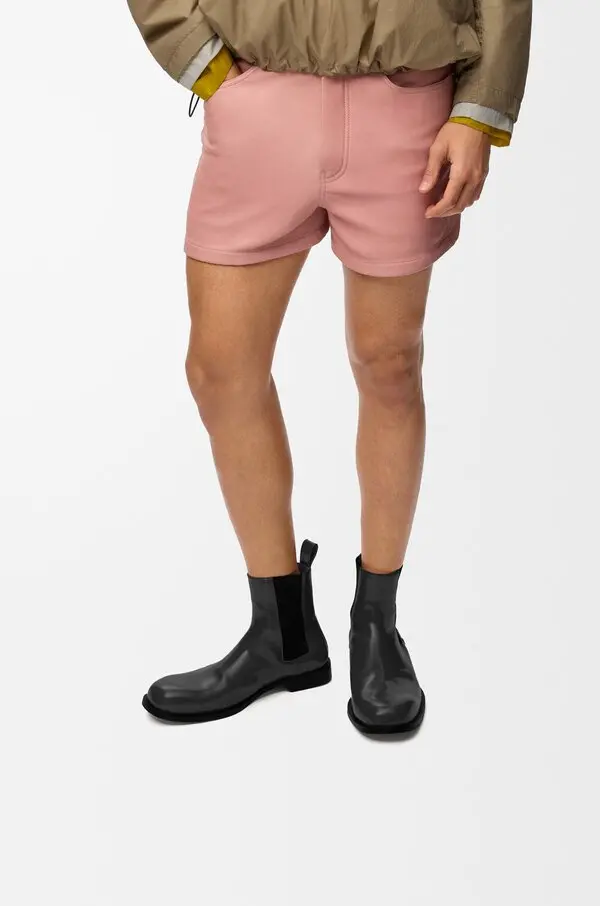 Loewe Bobine Chelsea Boots In Shiny Calfskin