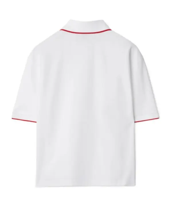 Burberry Polo Shirt With Lapel Short Sleeve