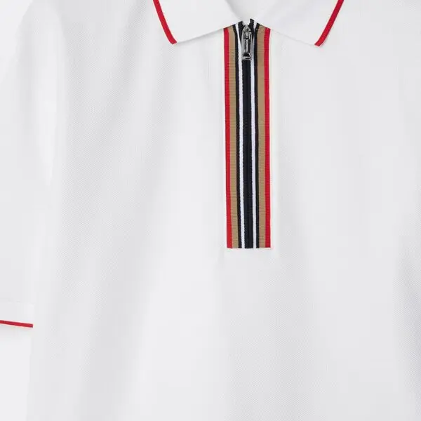 Burberry Polo Shirt With Lapel Short Sleeve
