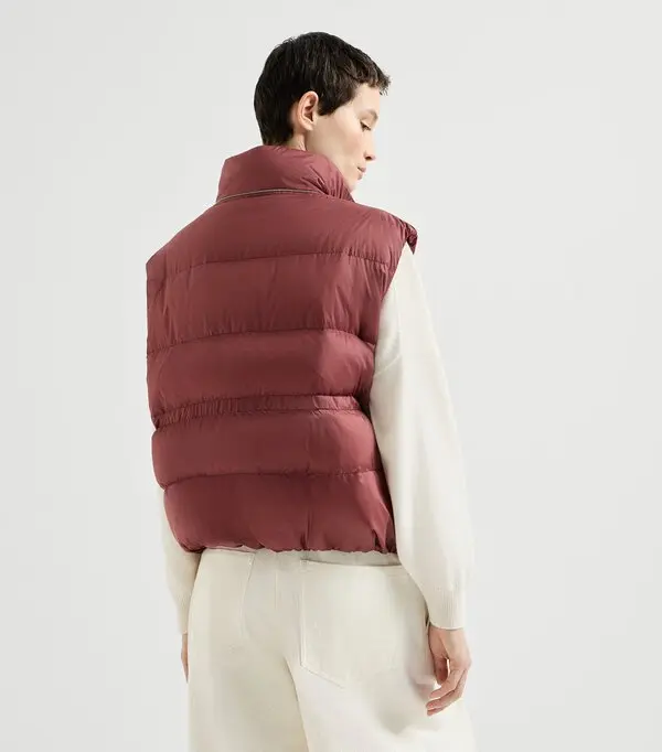 Brunello Cucinelli Water-resistant Monili-detail Gilet