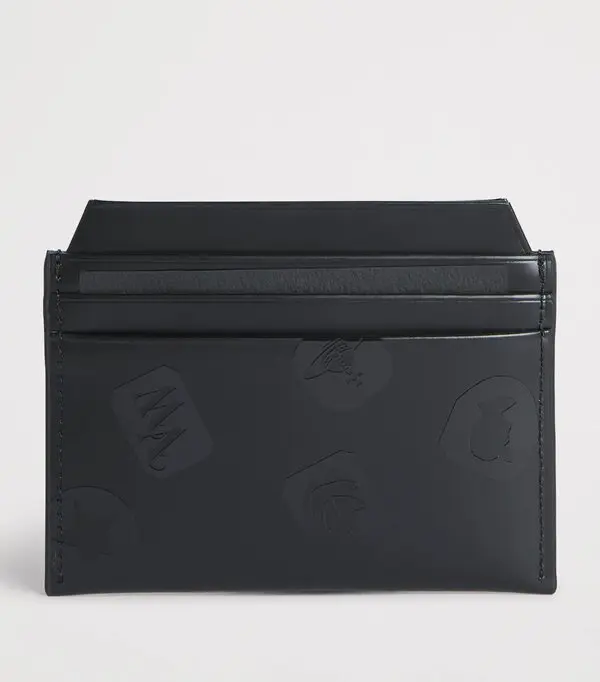 VIVIENNE WESTWOOD Leather Logo Card Holder
