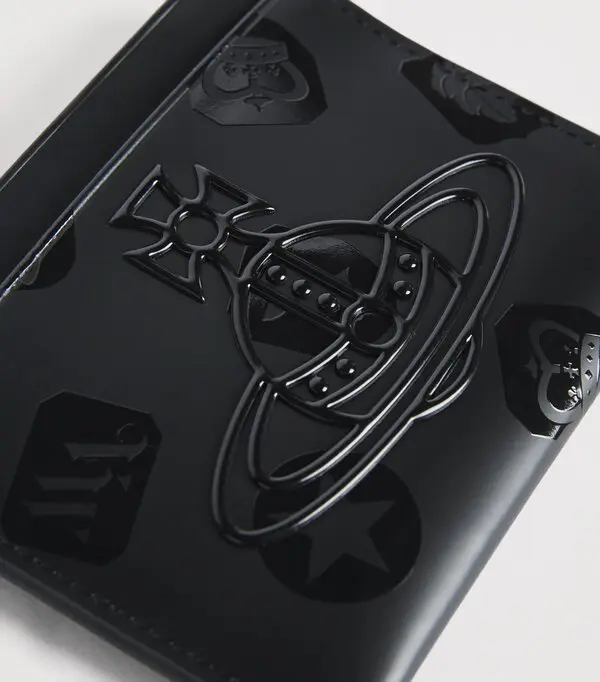 VIVIENNE WESTWOOD Leather Logo Card Holder