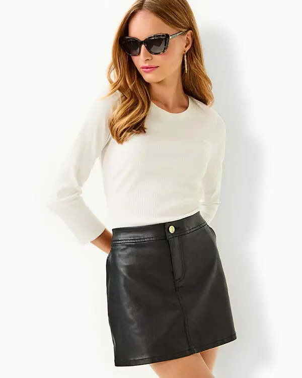 Lilly Pulitzer® Colette Stretch Coated Skirt
