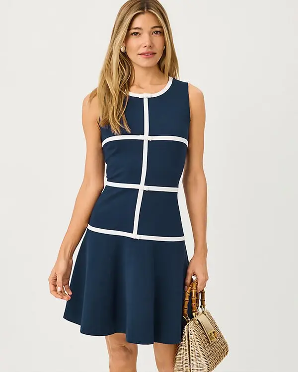 Lilly Pulitzer® Clancie Dress In Fit-and-flare - Navy