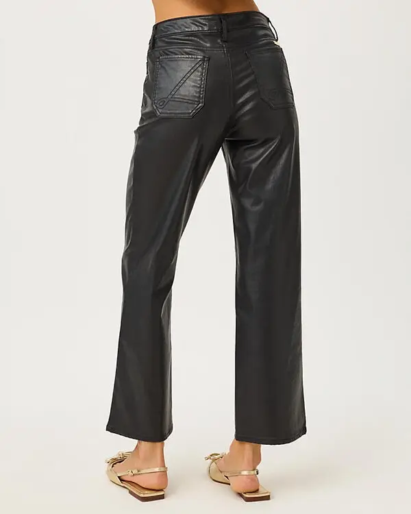 Lilly Pulitzer® Harleen High Rise Coated Crop Straight Fit Jean