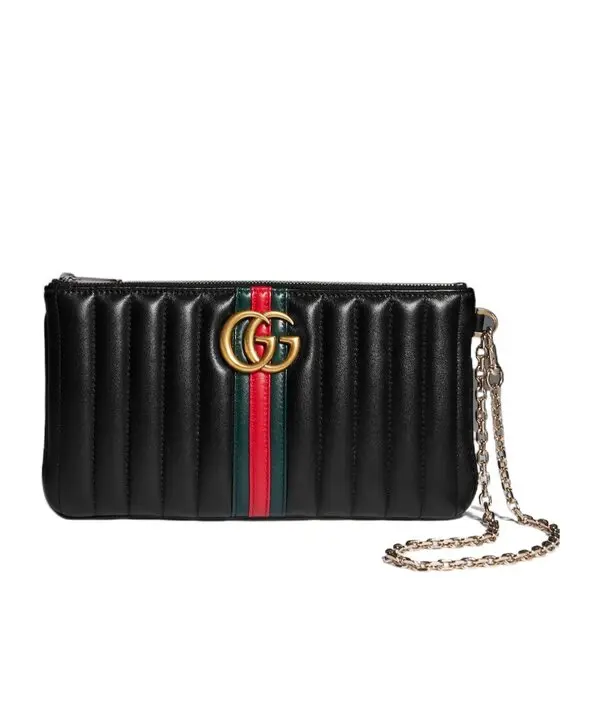 Gucci Gg Marmont Pouch With Strap