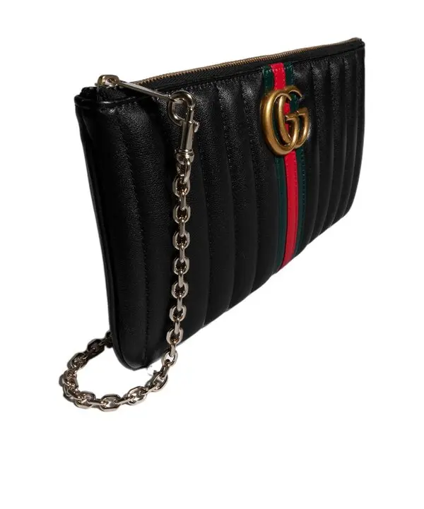 Gucci Gg Marmont Pouch With Strap