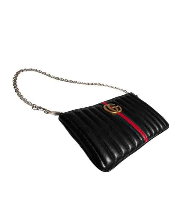 Gucci Gg Marmont Pouch With Strap