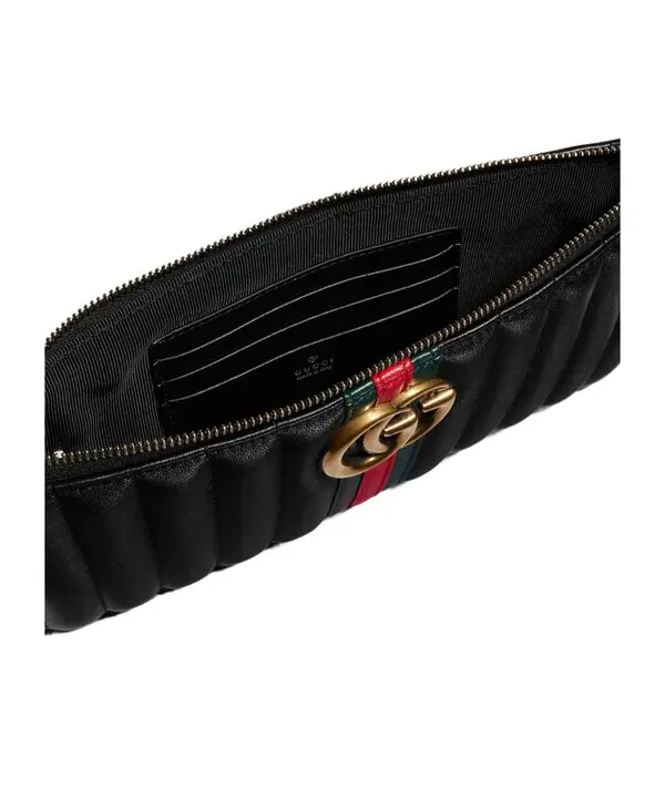 Gucci Gg Marmont Pouch With Strap