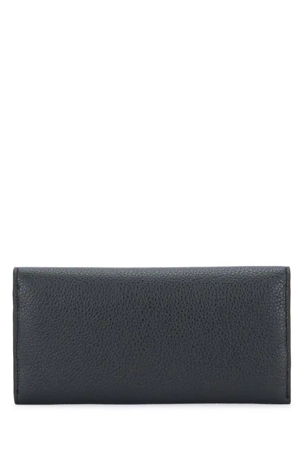 TOTEME T-lock Long Wallet - Black