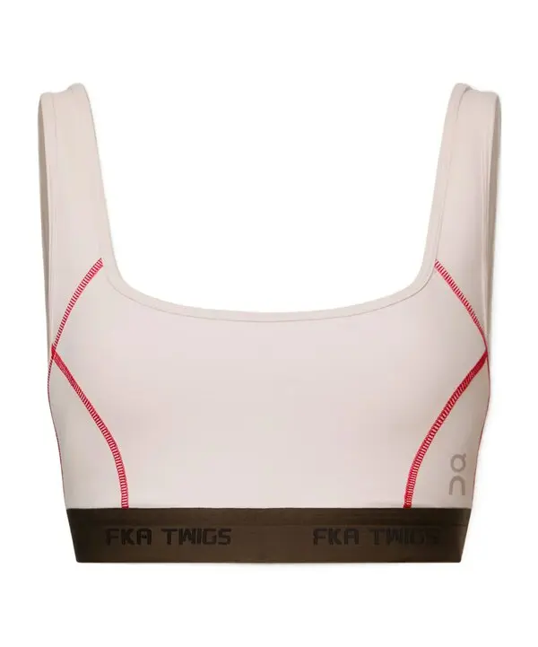 On Studio Stretch Recycled-jersey Sports Bra