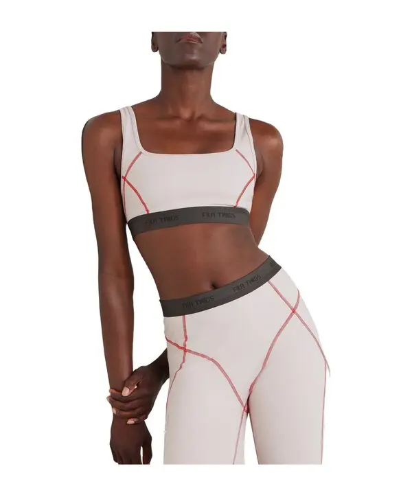 On Studio Stretch Recycled-jersey Sports Bra