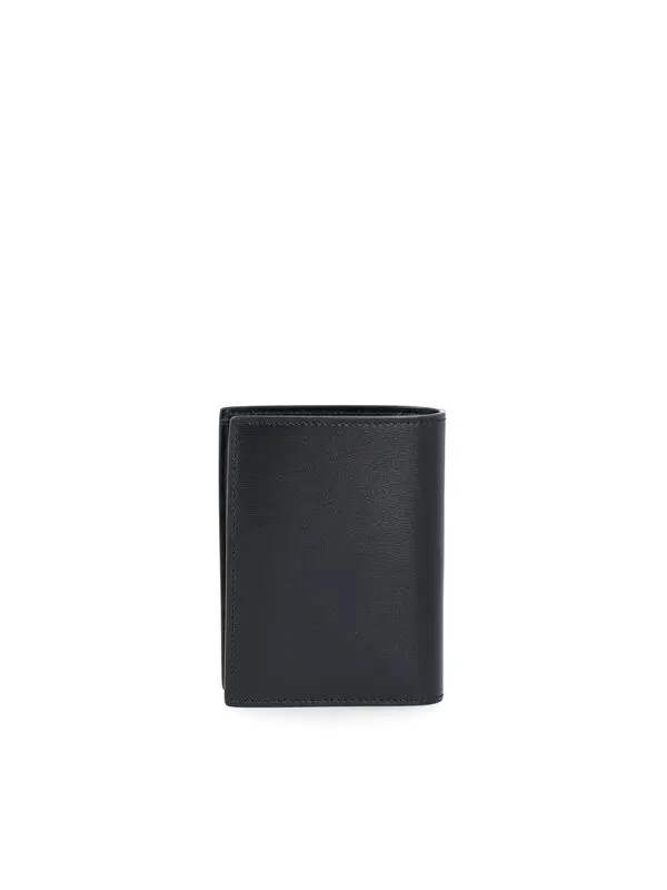 Saint Laurent Logo Plaque Bi-fold Wallet