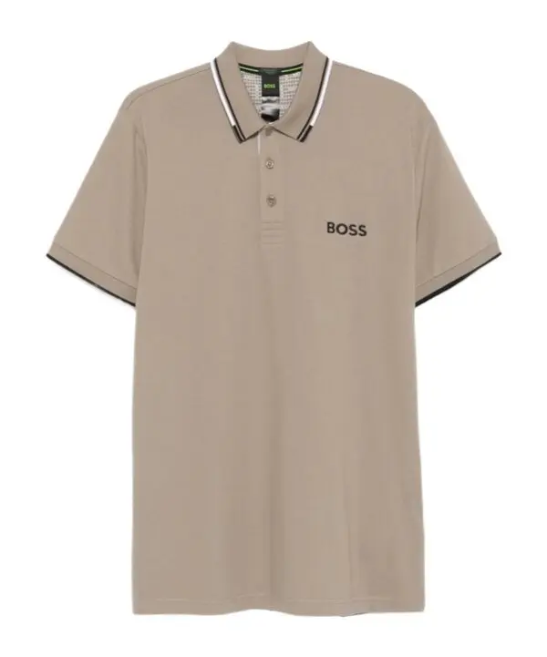 Hugo Boss Logo-embroidered Polo Shirt