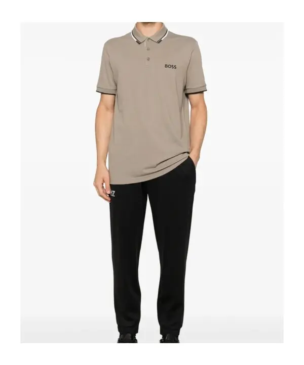 Hugo Boss Logo-embroidered Polo Shirt