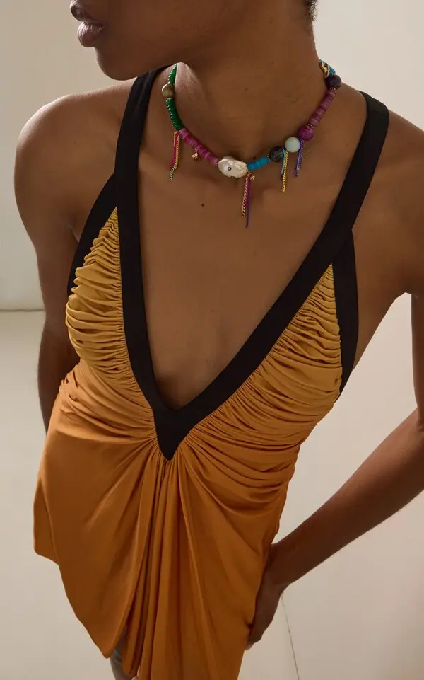 JOIE DIGIOVANNI Rainbow -stone Choker