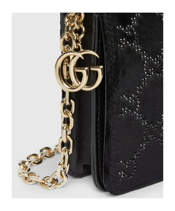 Gucci Gg Crystals Clutch