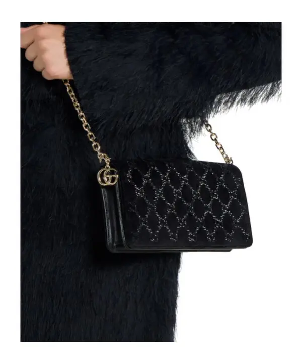 Gucci Gg Crystals Clutch