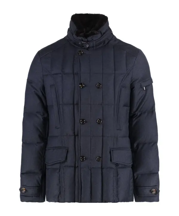 MOORER Siro-l Quilted Double-breasted Jacket