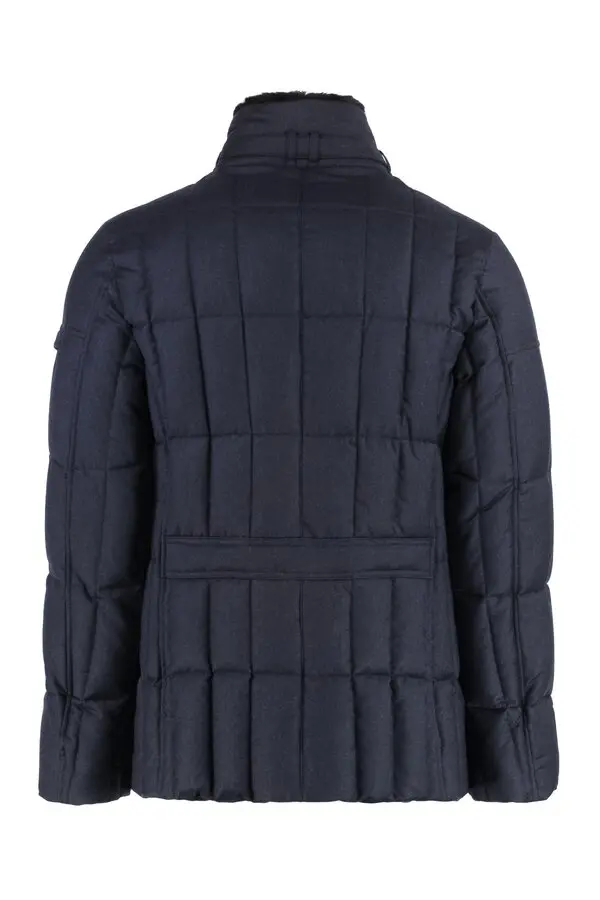MOORER Siro-l Quilted Double-breasted Jacket