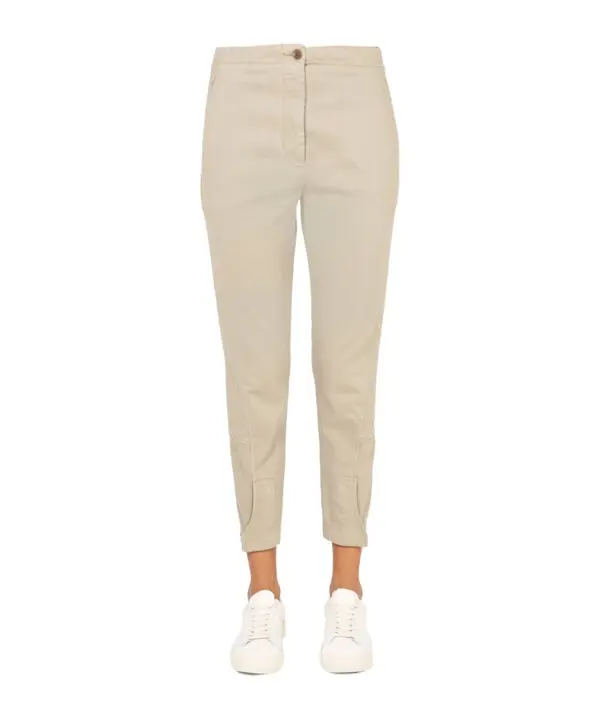 Aspesi Frank Straight Leg Cropped Pants