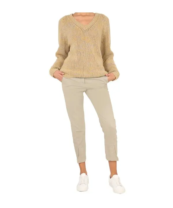 Aspesi Frank Straight Leg Cropped Pants