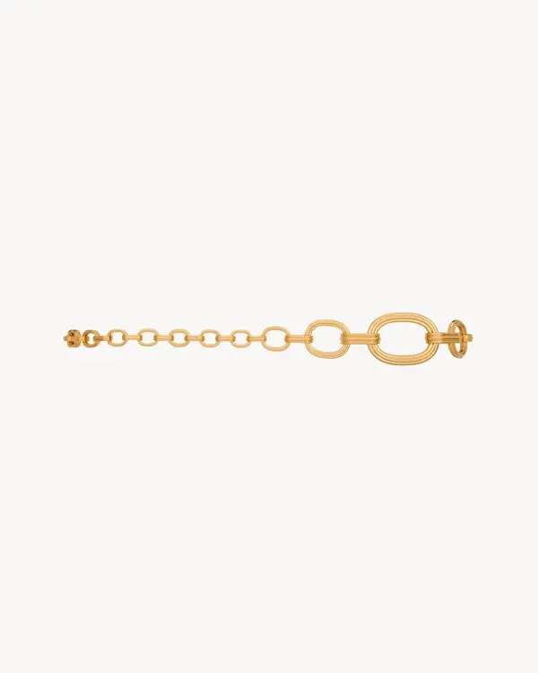 Saint Laurent Cassandre Graduated Chain Belt