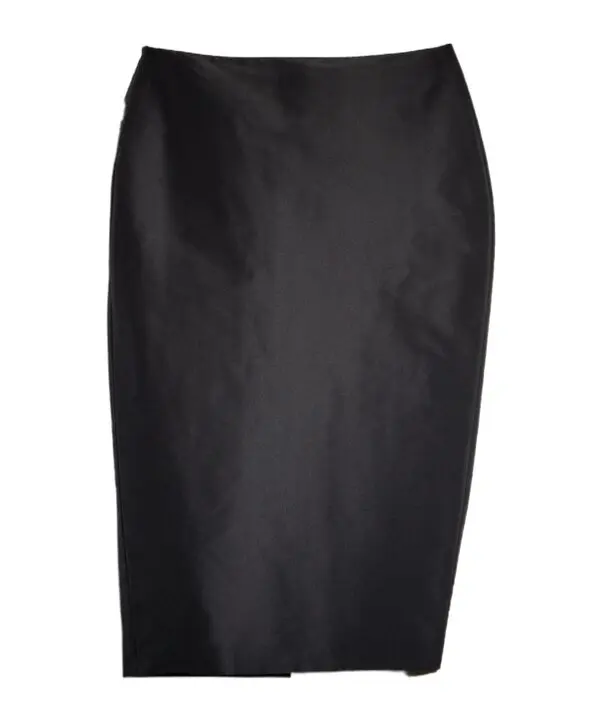 Gucci Fine Silk Faille Midi Skirt