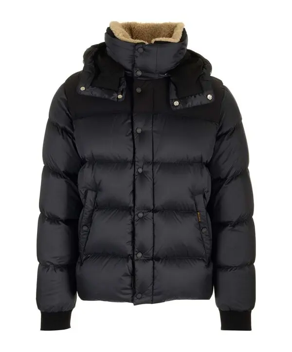 MOORER Hooded Quilted Down Jacket
