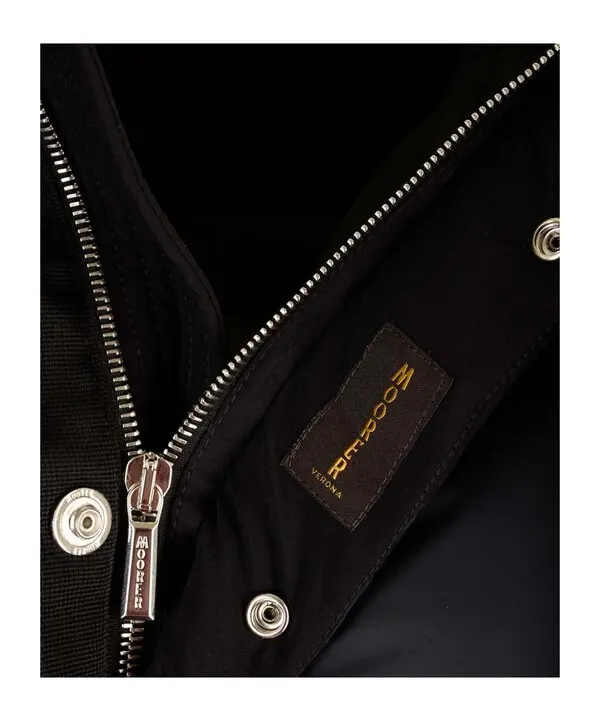 MOORER Hooded Quilted Down Jacket