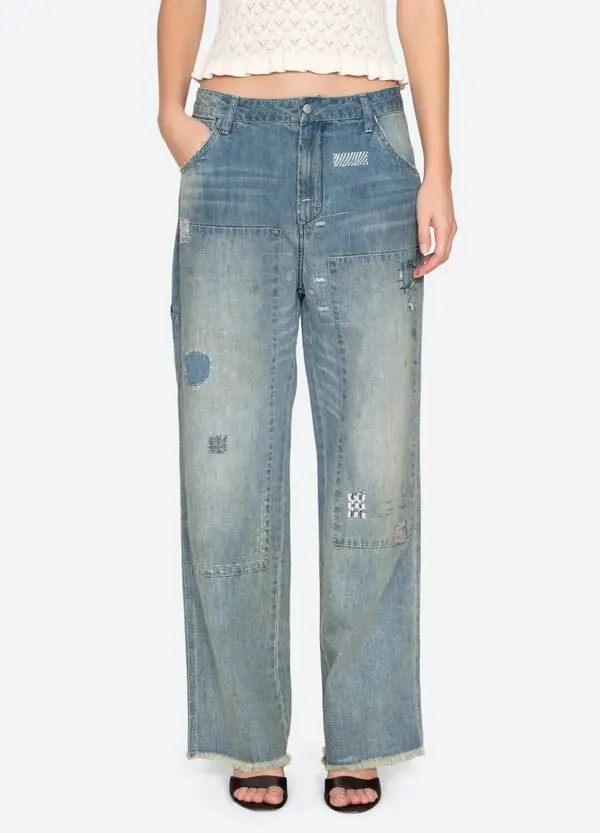 Sea Claira Patchwork Jeans
