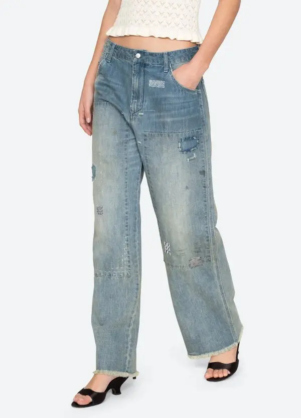 Sea Claira Patchwork Jeans