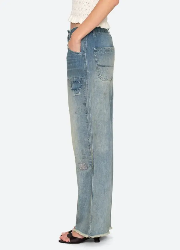 Sea Claira Patchwork Jeans
