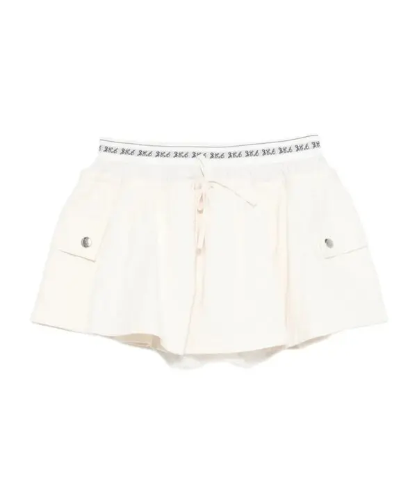 Sea Lois Pocket Mini Skirt - Cream