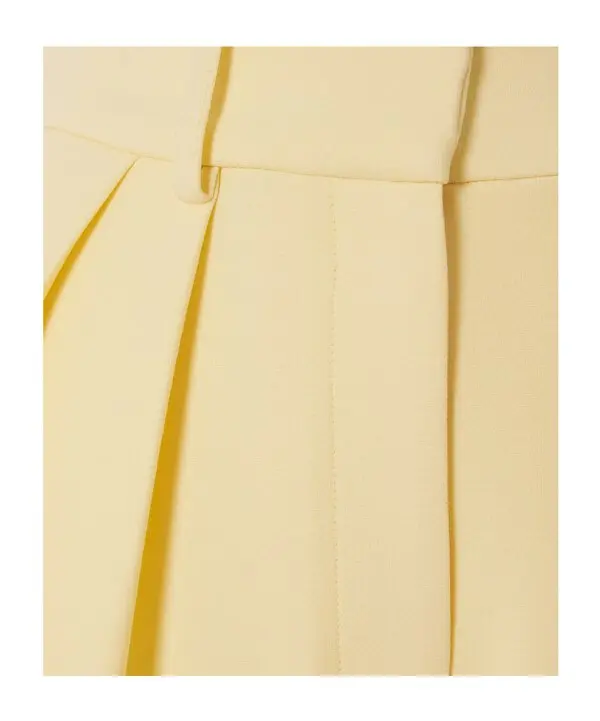 Brandon Maxwell The Holland Wool-blend Crepe Wide-leg Pants
