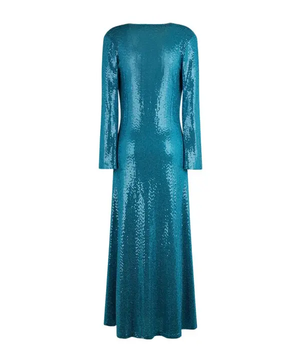 Dodo Bar Or Sequin-embellished Long Dress - No