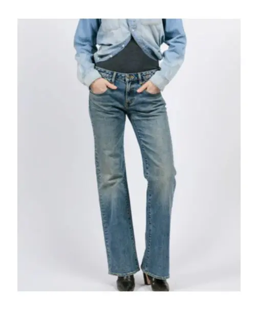R13 Low-rise Flare Jeans