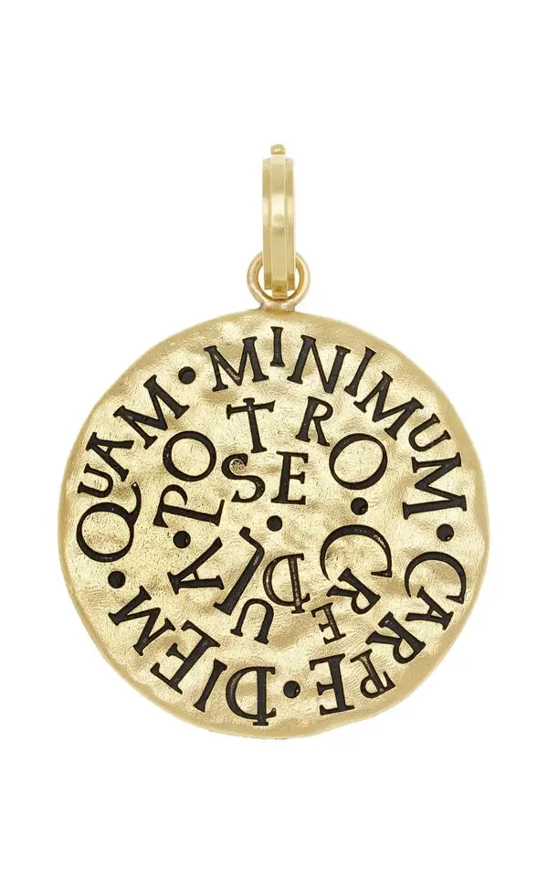 SYLVA & CIE Carpe Diem 18k Yellow Pendant