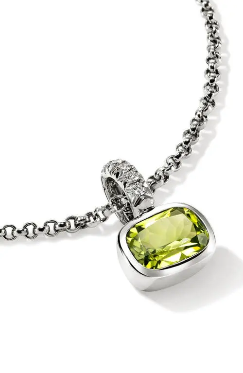 John Hardy Sterling Silver Pendant Necklace