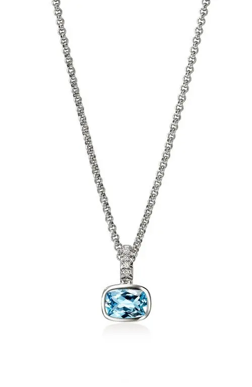 John Hardy Sterling Pendant Necklace - Silver