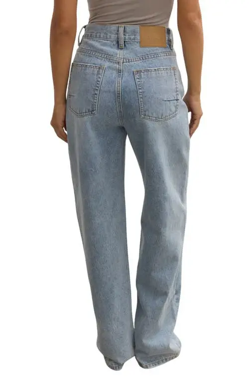 BAYSE Vera High Waist Straight Leg Jeans - Atlanta