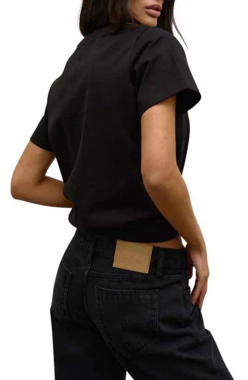 BAYSE Tess Cotton T-shirt - Black