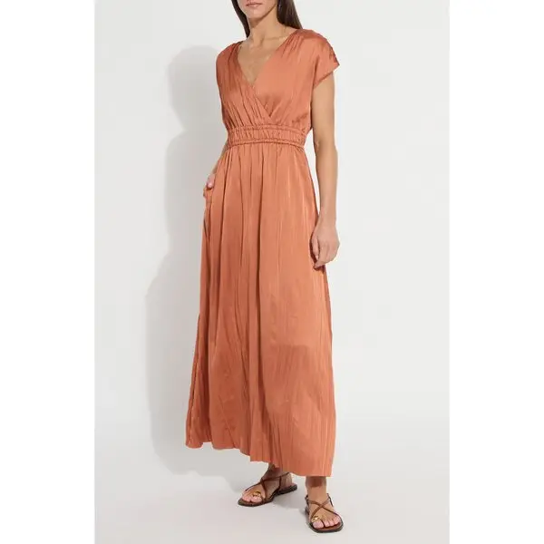 Lyssé Maite Packable Pleated Maxi Dress