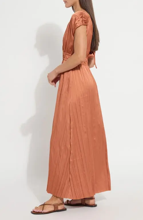 Lyssé Maite Packable Pleated Maxi Dress