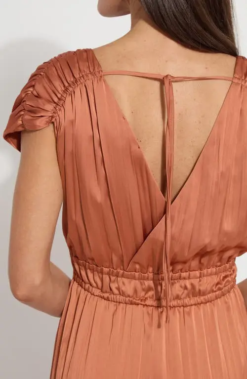 Lyssé Maite Packable Pleated Maxi Dress
