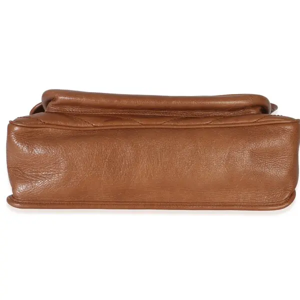 Saint Laurent Niki Chain Satchel - Brown