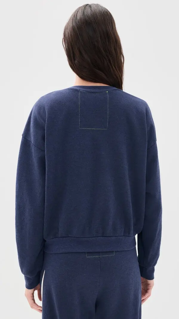 Aviator Nation Bolt Stitch Crew Sweatshirt