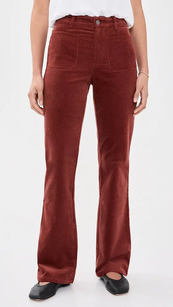 APIECE APART Charle Flare Trousers - Cinnamon