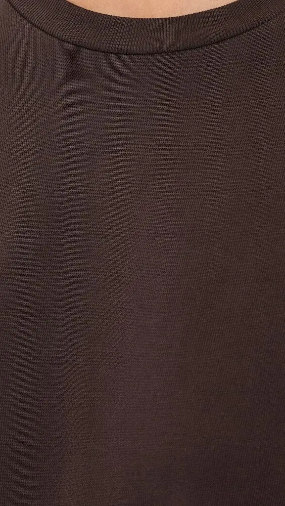 Tibi Perfect Double Layer Long Sleeve Tee