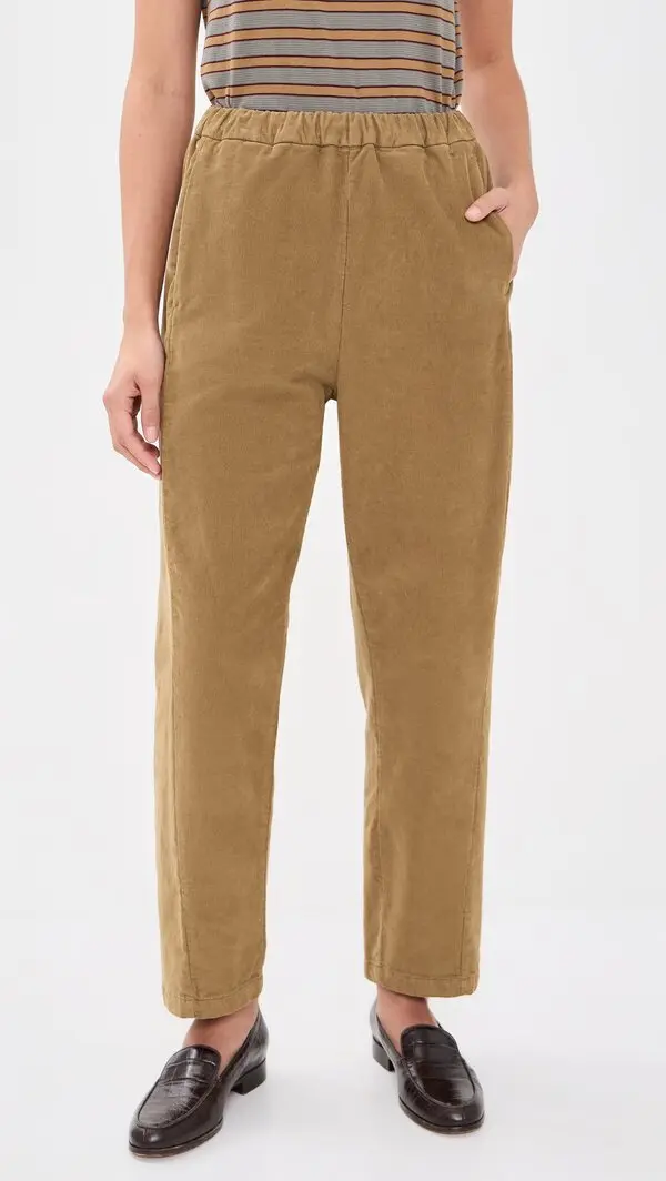 Velvet By Graham & Spencer Laney Corduroy Pants - Outback